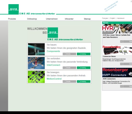 EME Welcome Deutsch EME - Ecatalog Ebmatingen 2025