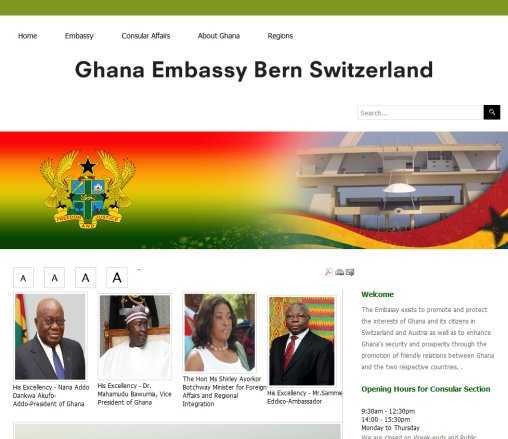 Ghana Embassy Bern Switzerland - Ghana Bern 2025
