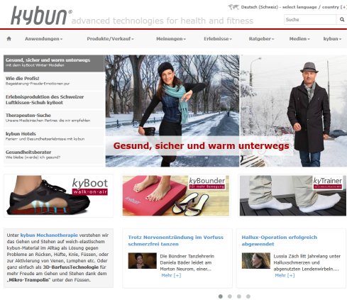 Startseite kybun - Kybun Roggwil TG 2025