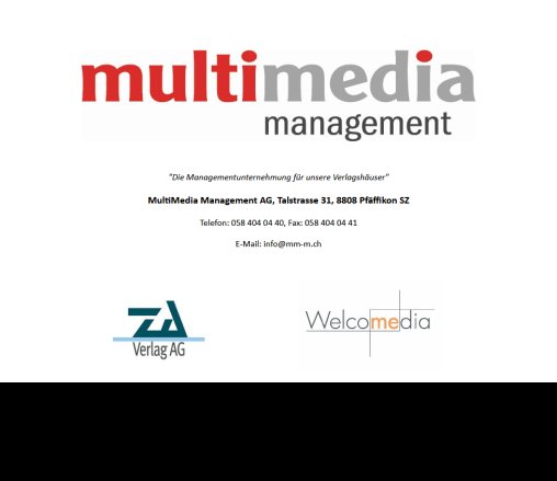 MultiMedia Management AG - multimedia Pfäffikon SZ 2025