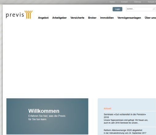 Previs Willkommen bei der - Beitragsprimat Bern 2024