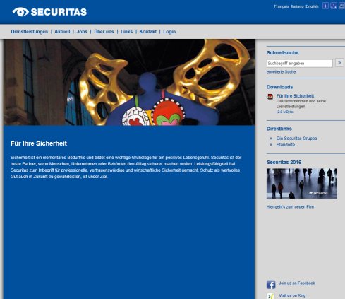 Home :: SECURITAS AG Securitas - Sicherheit Zollikofen 2025